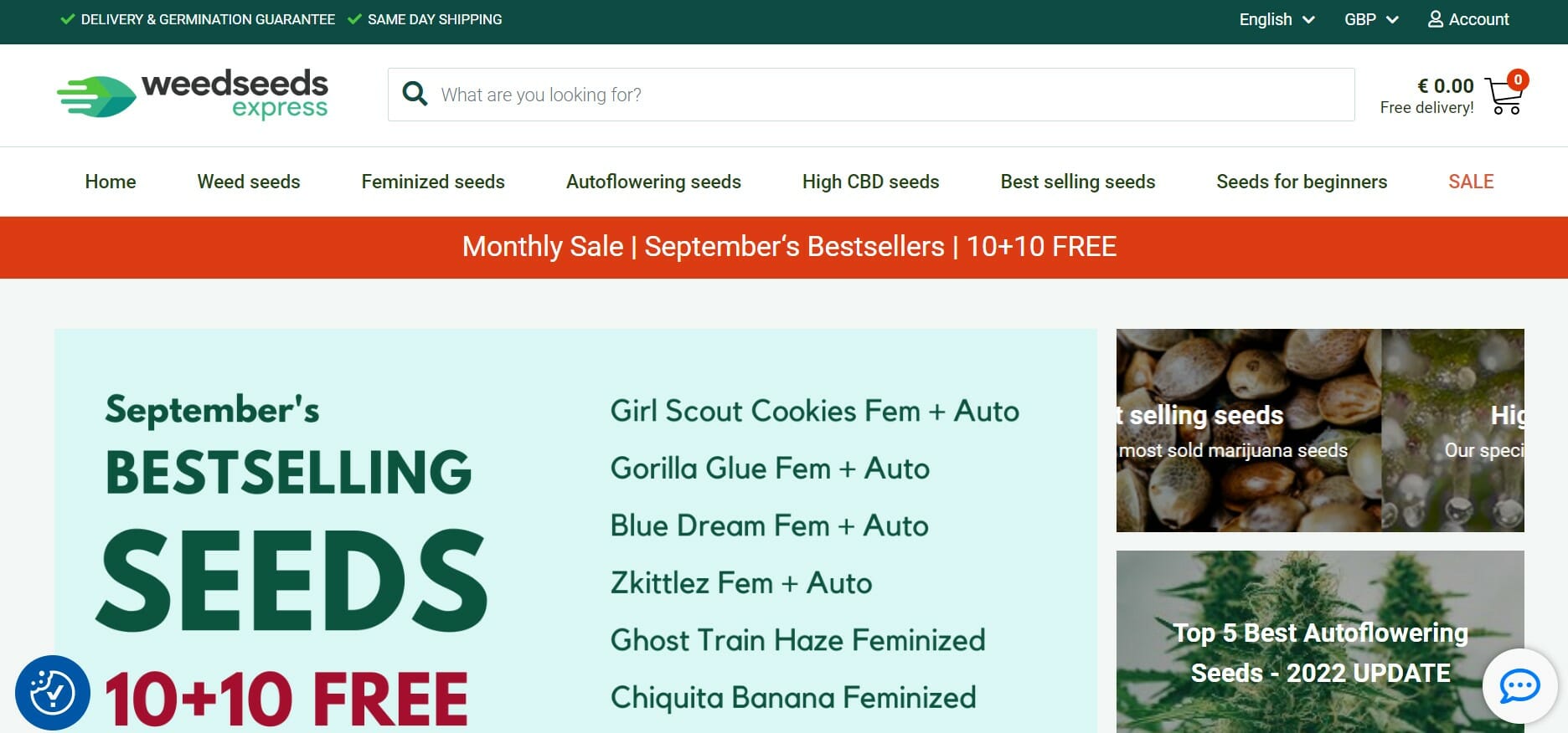 13 Best Seed Banks For Feminized Seeds [No.1 Is Best]